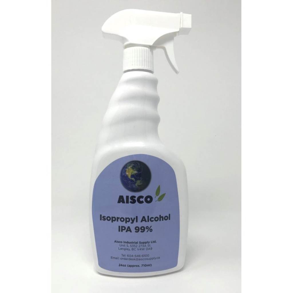 ISOPROPYL ALCOHOL 99% SPRAY BOTTLE - Aisco Industrial Supply Ltd.